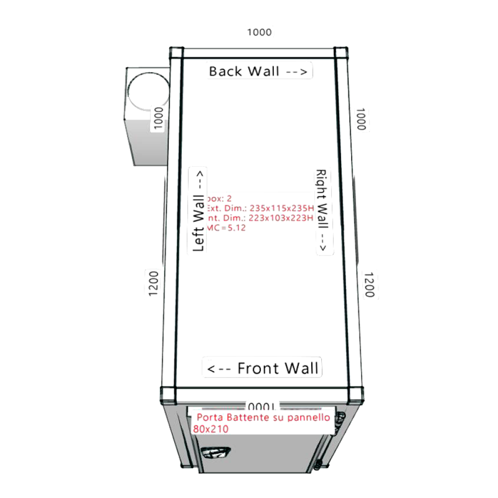 4 Body Front Loading Mortuary Chamber| Mortuary Equipment Direct UK