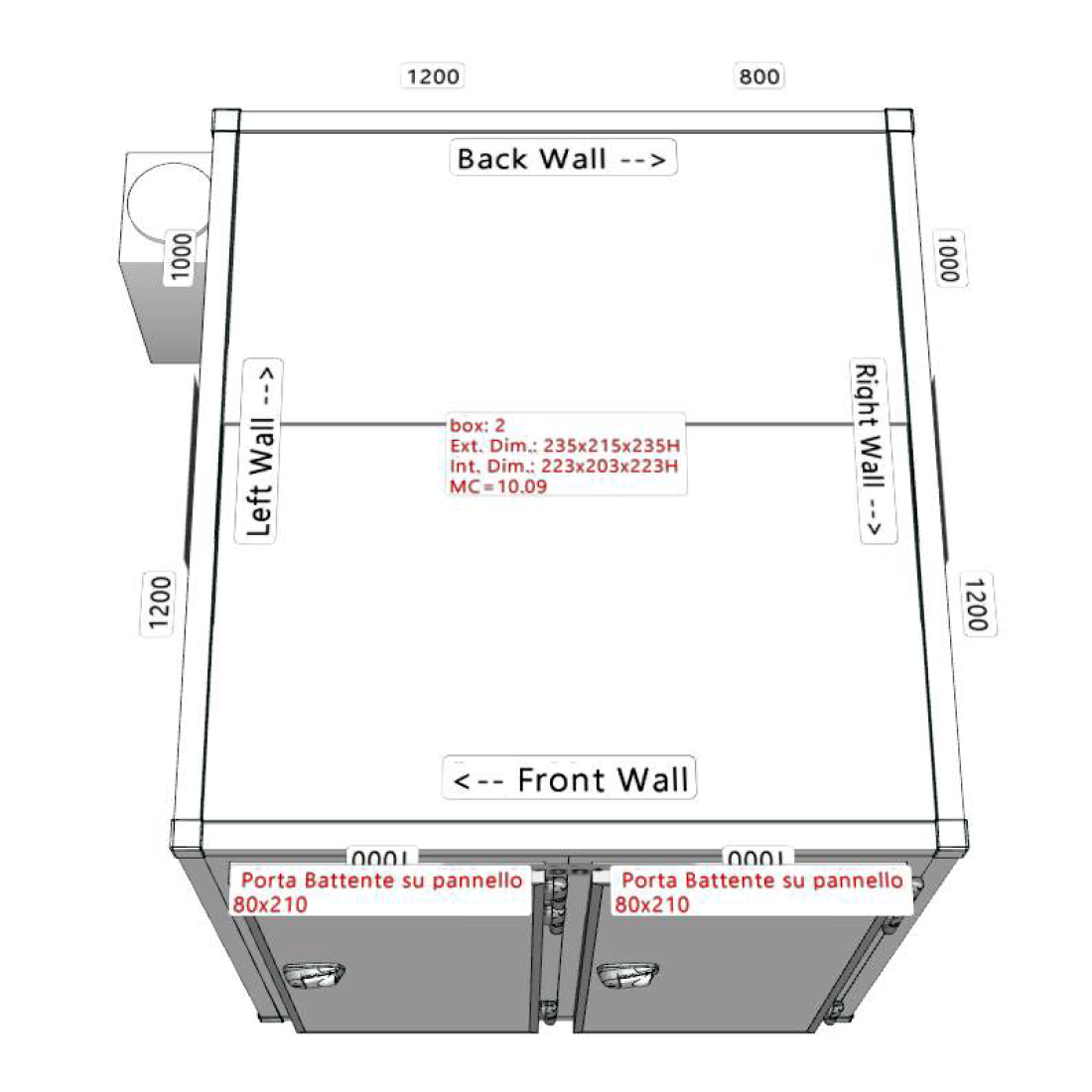 8 Body Mortuary Chamber| Mortuary Equipment Direct UK
