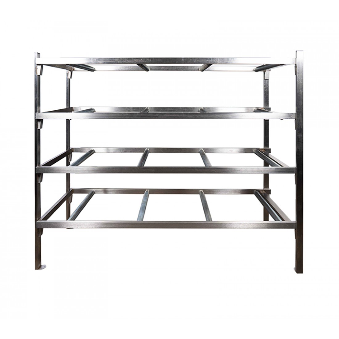 4-Tier Front Loading Standard Racking | Mortuary Equipment Direct